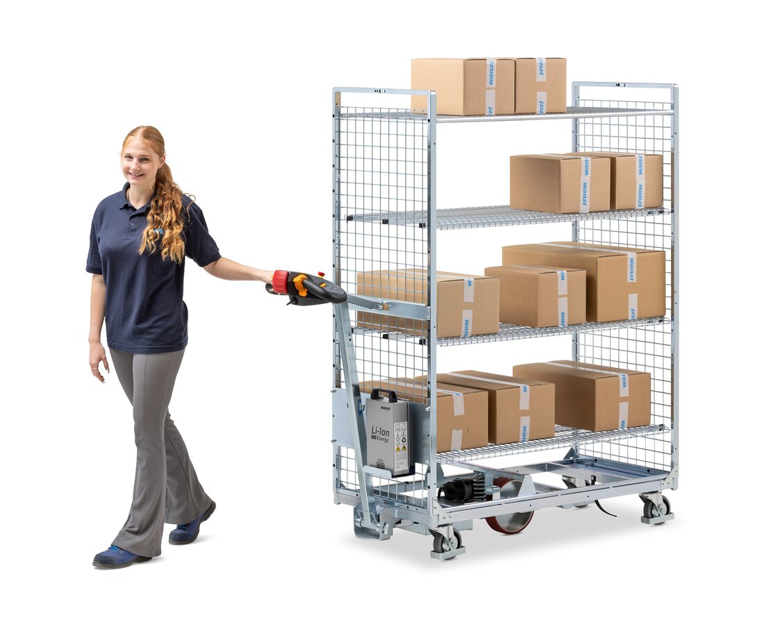 分拣手推车 KT3 "drive" | Wanzl